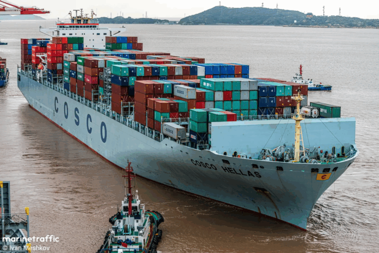 Cosco Hellas - Shipwreck Log